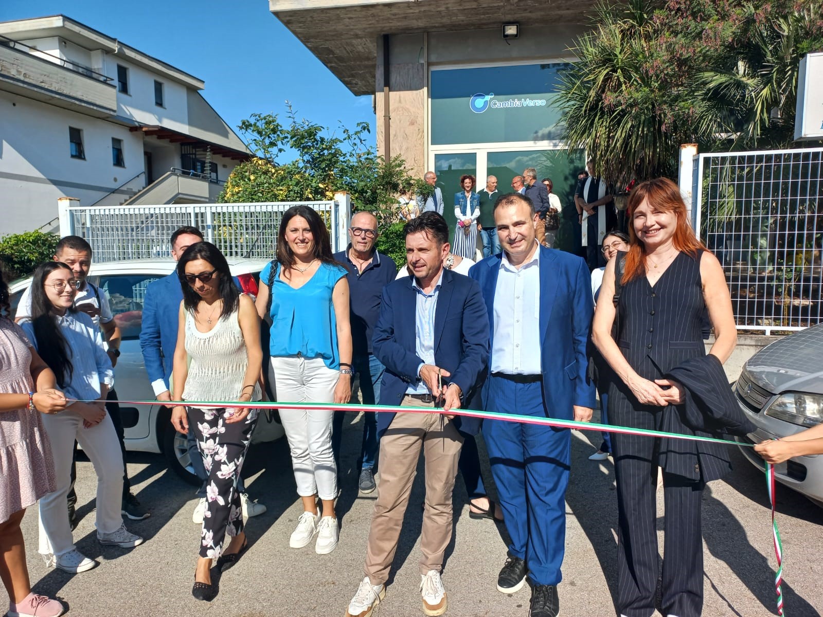 Ascoli, Inaugurata la sede di Cambiaverso Srl dell’ingegner Ivano ...