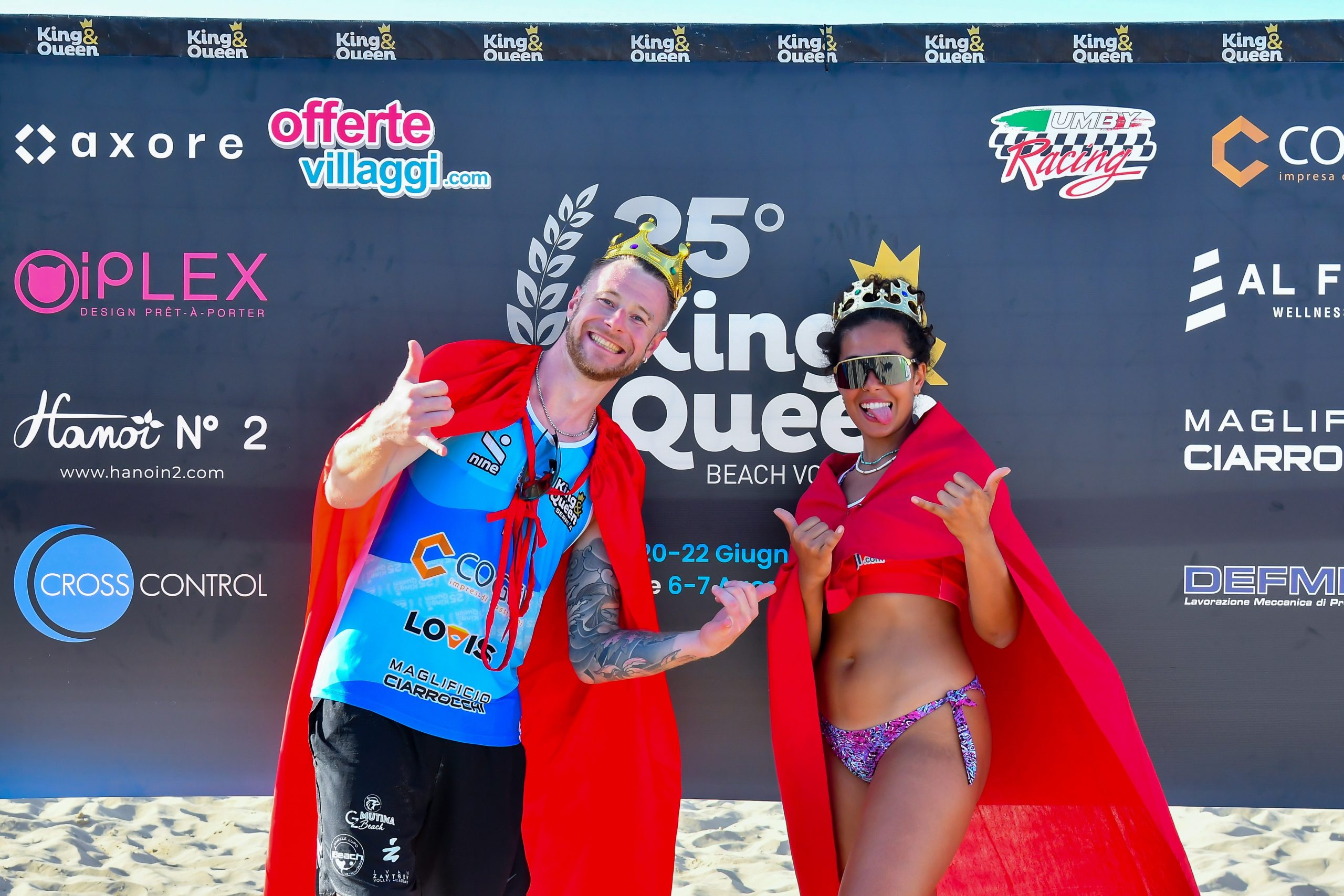 Beach Volley, Lo ‘Zar’ Ivan Zaytsev e Daiana Kosareva vincono il King&Queen serie A – CityRumors ...